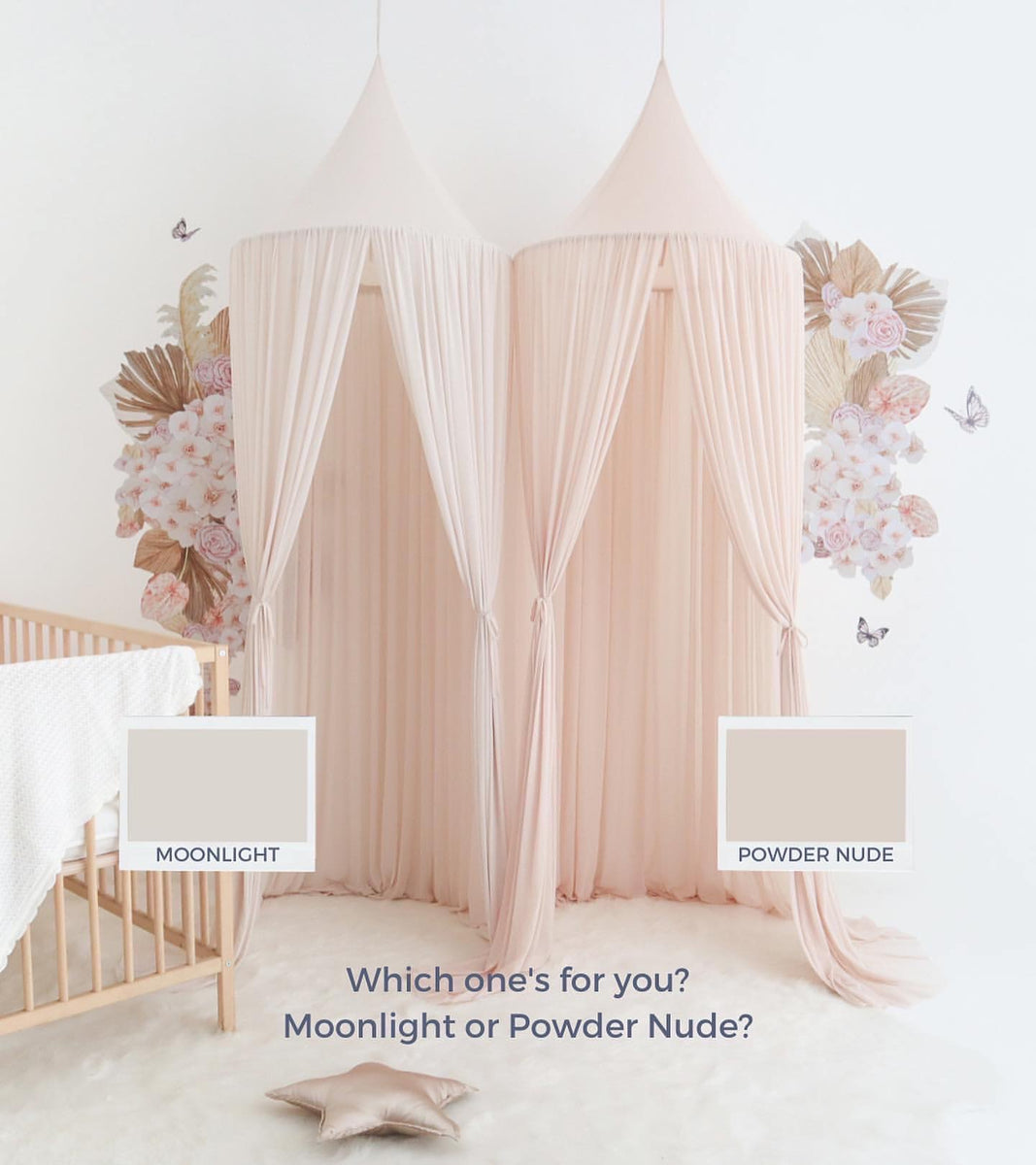 Sheer Canopy - Moonlight – Catchu Boutique